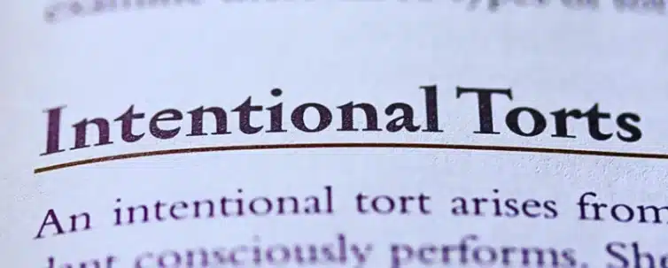 Types of Intentional Torts | George T. Bochanis | Las Vegas, NV Types of Intentional Torts | George T. Bochanis | Las Vegas, NV